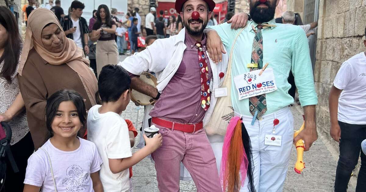 A distinctive participation of RED NOSES Palestine at Birzeit Heritage ...